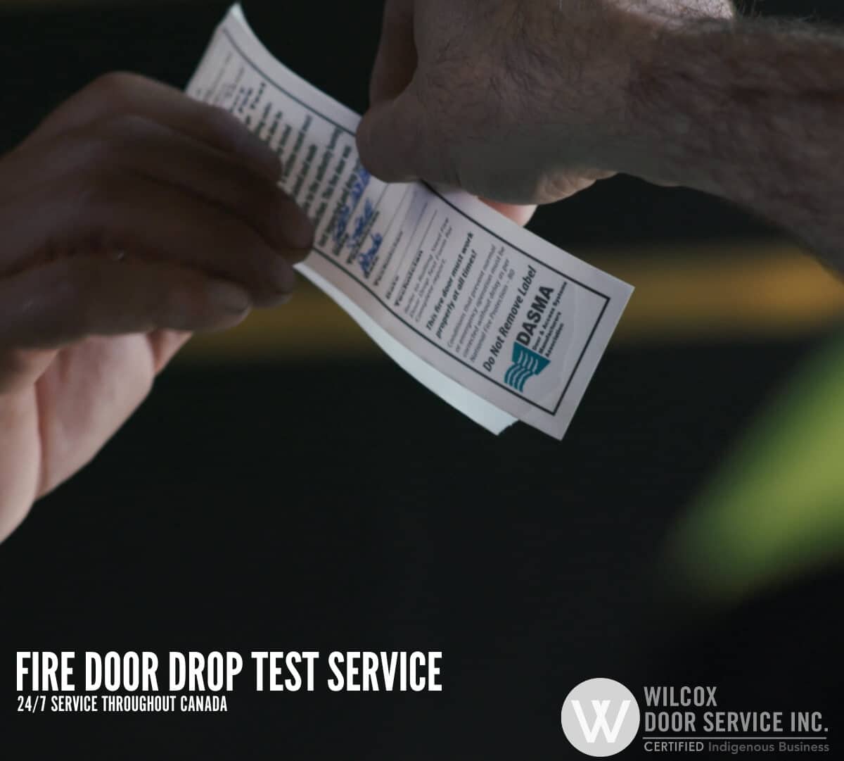 Fire Door Drop Testing Services for Ontario Facilities