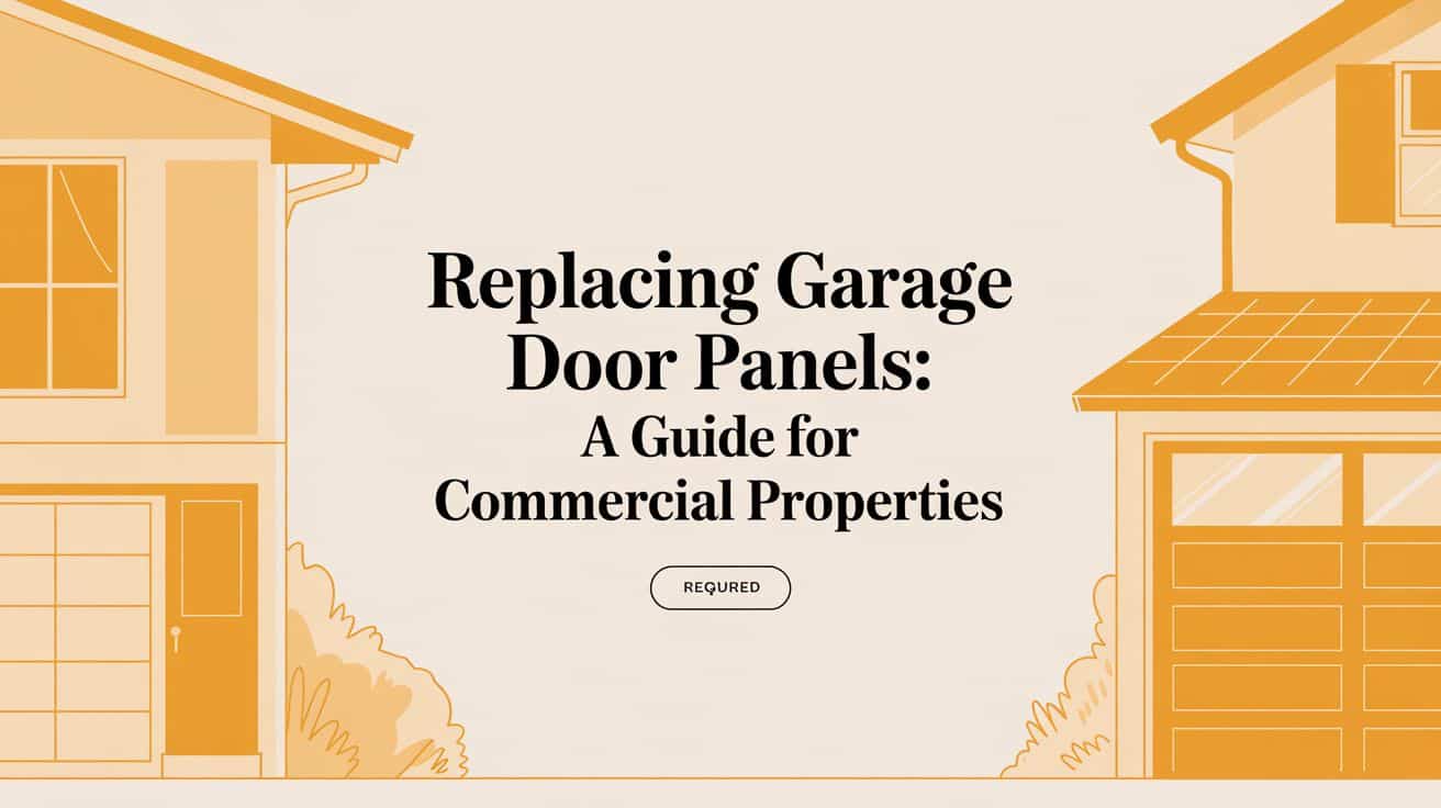 Replacing Garage Door Panels: A Crucial Guide For Commercial Properties